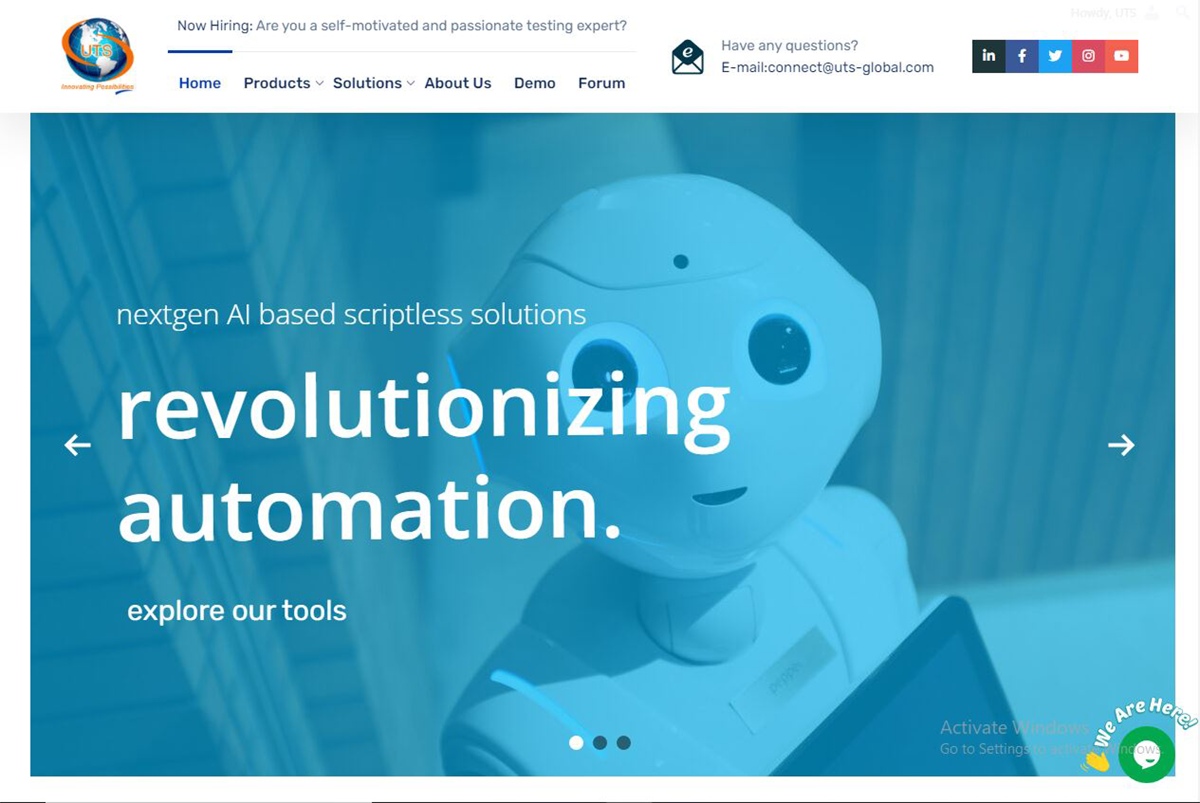 UTS Global - An RPA & Software Testing Company